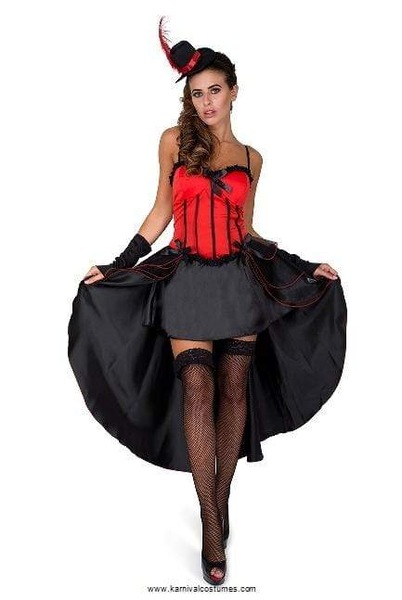 Buy Burlesque Girl Costume - MyDeal Australia